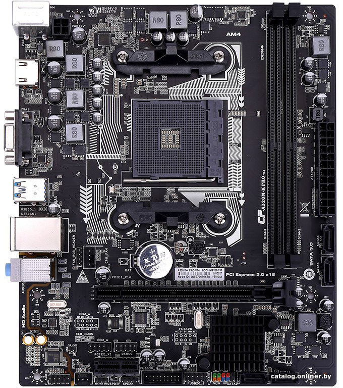 Материнская плата Colorful C.A320M-K PRO V14 из каталога Материнские платы